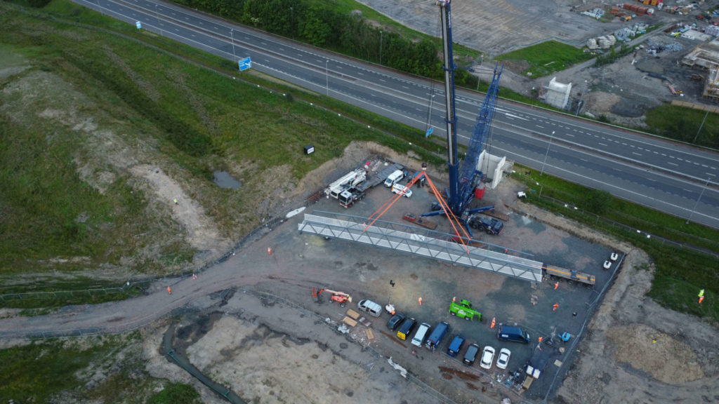 Robroyston Footbridge Replacement | Projects | Soiltechnics